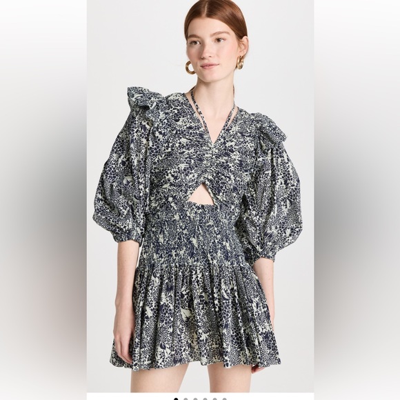 Sea New York | Pants & Jumpsuits | Sea Priya Puff Sleeve Romper | Poshmark